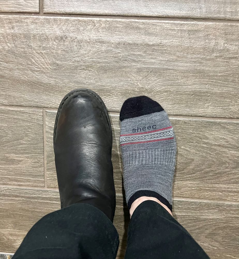 Review of Sheec Socks for Wide Feet - The Common Traveler